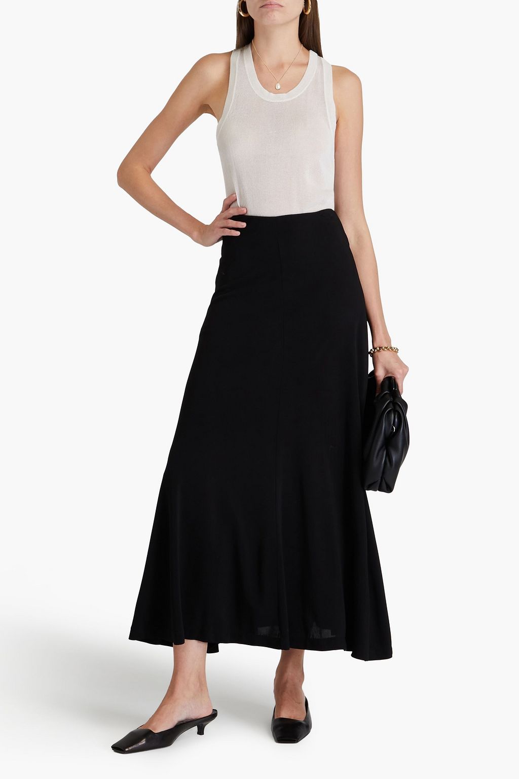 BITE STUDIOS Sustainable Jersey Maxi Skirt – Eco-Friendly Fashion ...